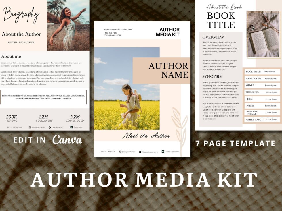 How to Create A Successful Author Media Kit in 2026